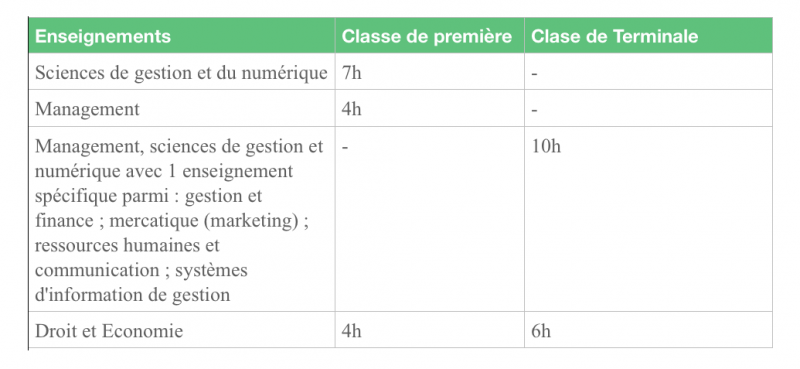 Série STMG (1ère et Terminale) - Ensemble scolaire Saint-François-de ...